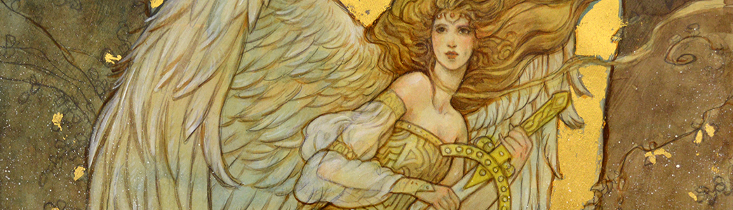Serra Angel: On the World of Magic the Gathering ∙ Rebecca Guay ∙ R ...