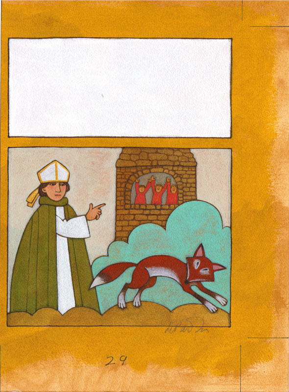 Saint Patrick and the Evil Coroticus – R. MICHELSON GALLERIES