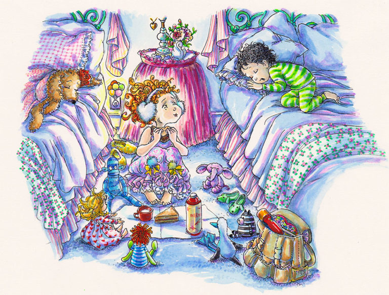 Fancy Nancy, Saturday Night Sleepover – R. MICHELSON GALLERIES