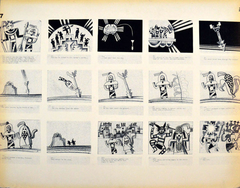 Arrow to the Sun Storyboards – R. MICHELSON GALLERIES