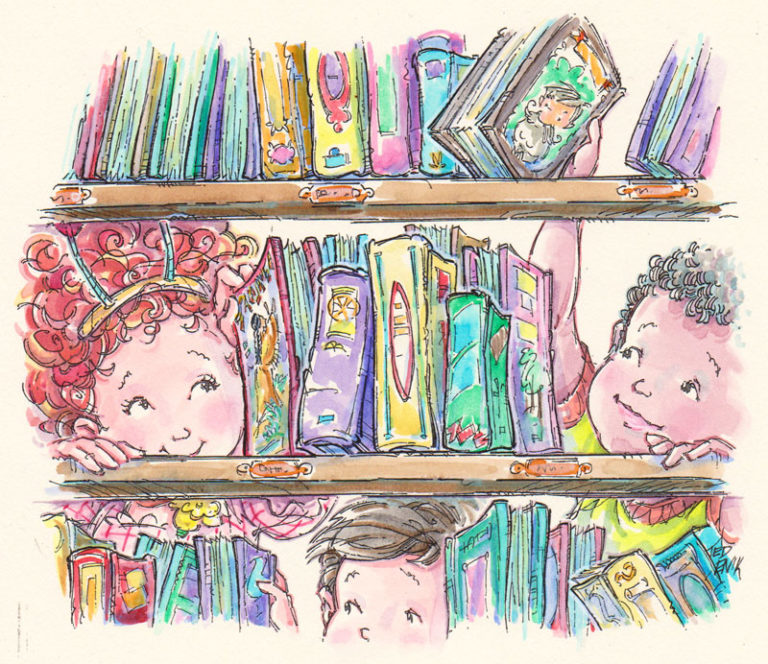 Fancy Nancy The Dazzling Book Report – R. MICHELSON GALLERIES