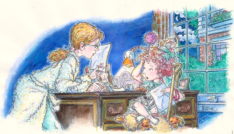 Fancy Nancy The Dazzling Book Report – R. MICHELSON GALLERIES
