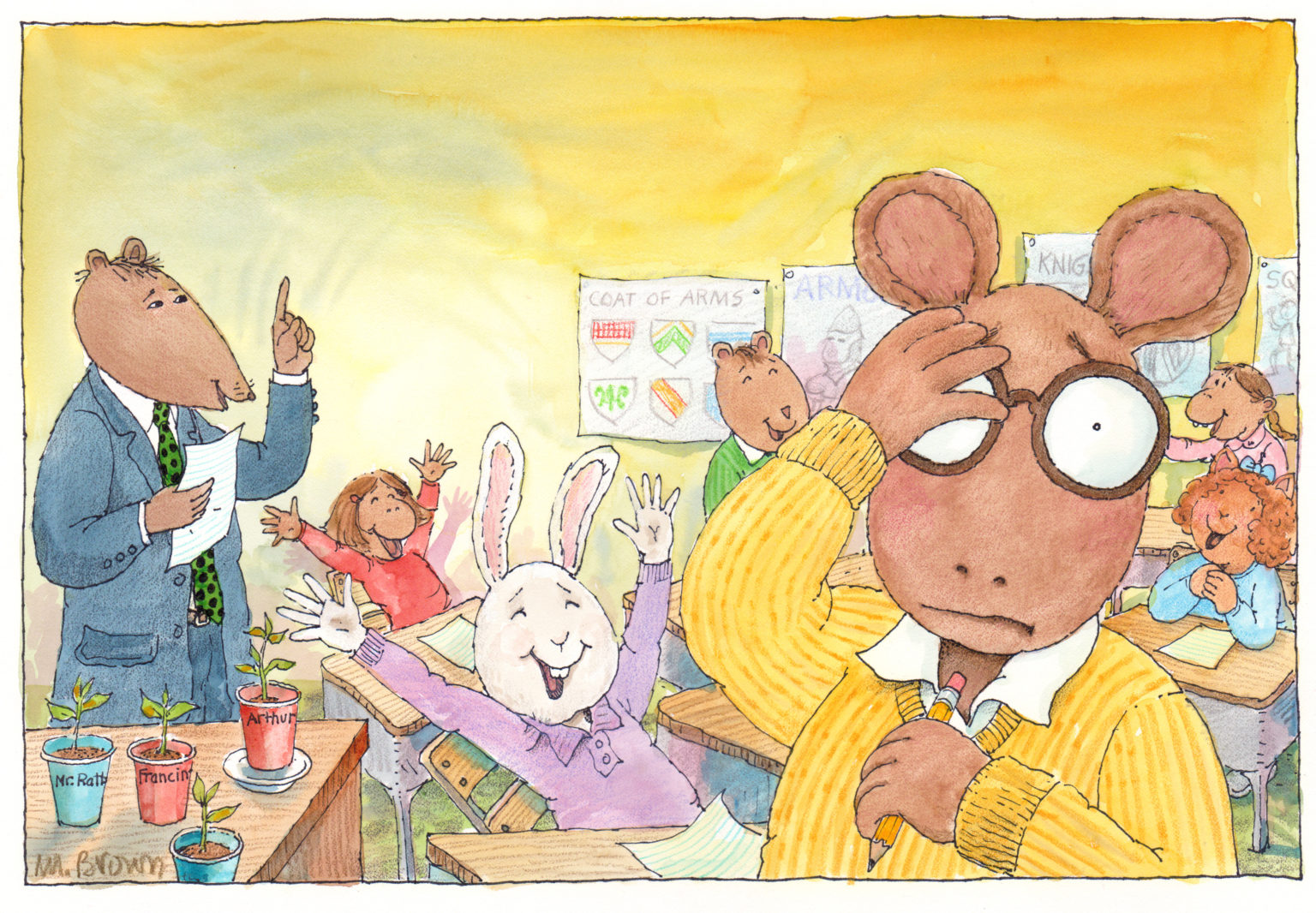 Arthur Meets the President – R. MICHELSON GALLERIES