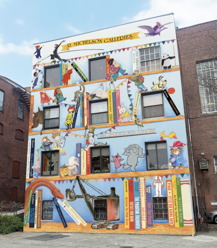 R. Michelson Galleries Mural Process – R. MICHELSON GALLERIES